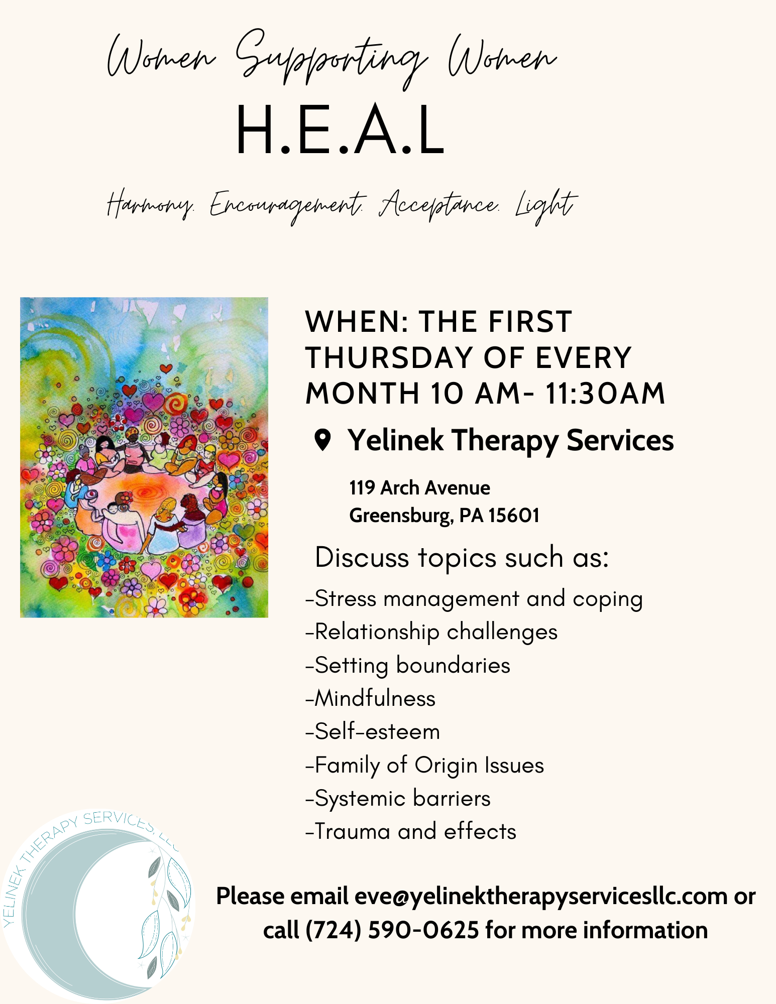 Services – Yelinek Therapy Services LLC